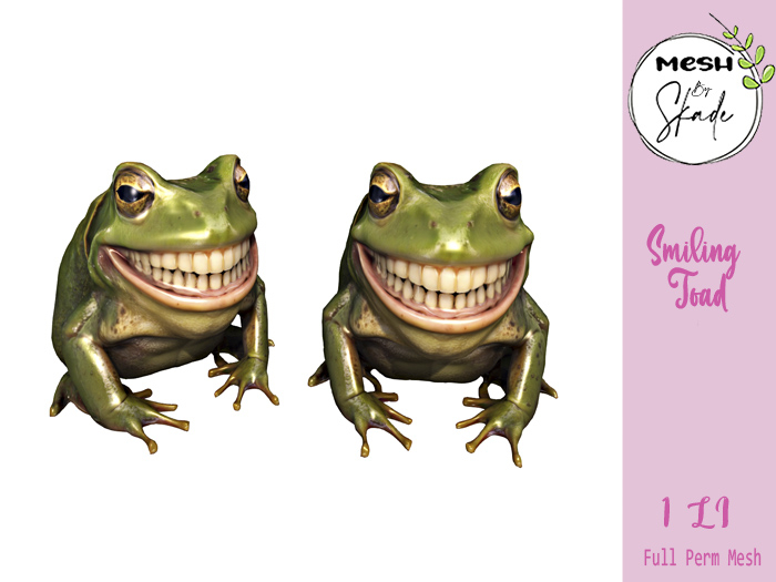 Second Life Marketplace - MBS - Smiling Toad