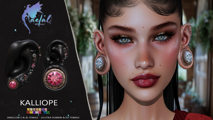 Second Life Marketplace - FaeTal - Kalliope - Swallow S, XL & Pixie Female