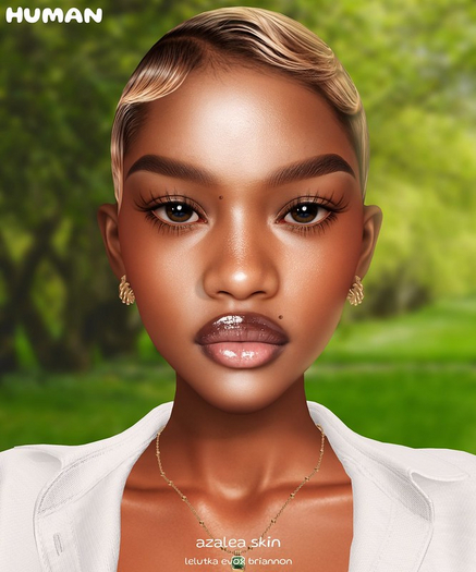 Second Life Marketplace - human+ azalea skin praline - lel evox