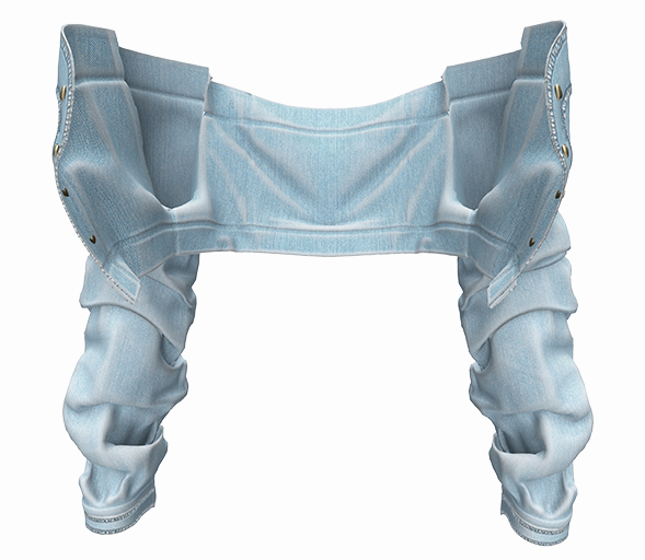 Second Life Marketplace - *CK* Hot topic jacket DENIM LIGHT