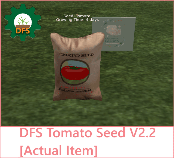 Second Life Marketplace - DFS Tomato Seed V2.2 [Actual Item]