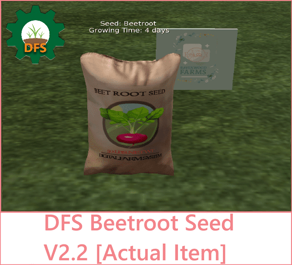Second Life Marketplace - DFS Beetroot Seed V2.2 [Actual Item]