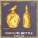 Second Life Marketplace - Golden Bird Perfume Bottle, CMT, .5LI