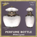 Second Life Marketplace - White Crystal Perfume Bottle, CMT, .5LI