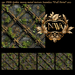Second Life Marketplace - 5pc PBR Gothic mossy metal texture seamless ...