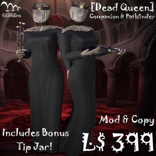 Second Life Marketplace - [Dead Queen] Vendor Wishing Well Fountains