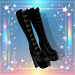 Second Life Marketplace - Black Roleplay Boots Reborn