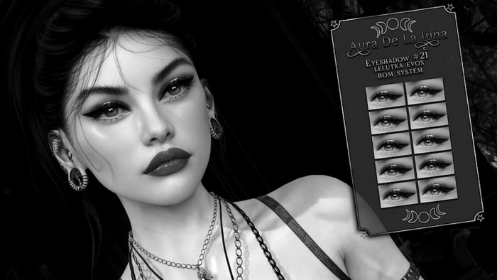 Second Life Marketplace - DEMO +Aura De La Luna+ Eyeshadow #21