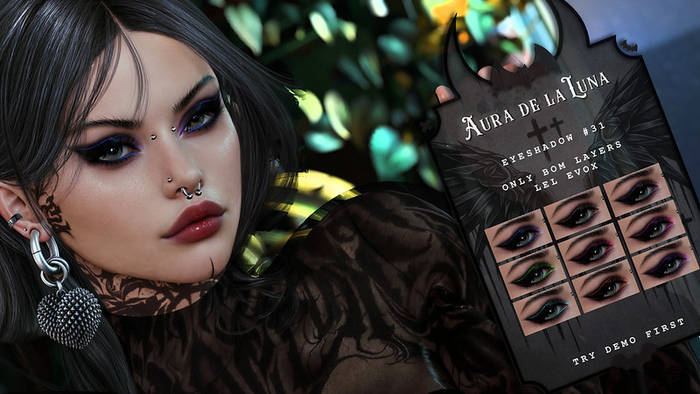 Second Life Marketplace - +Aura De La Luna+ Eyeshadow #31
