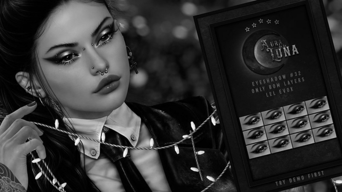 Second Life Marketplace - DEMO +Aura De La Luna+ Eyeshadow #32