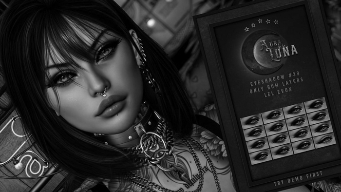 Second Life Marketplace - DEMO +Aura De La Luna+ Eyeshadow #39