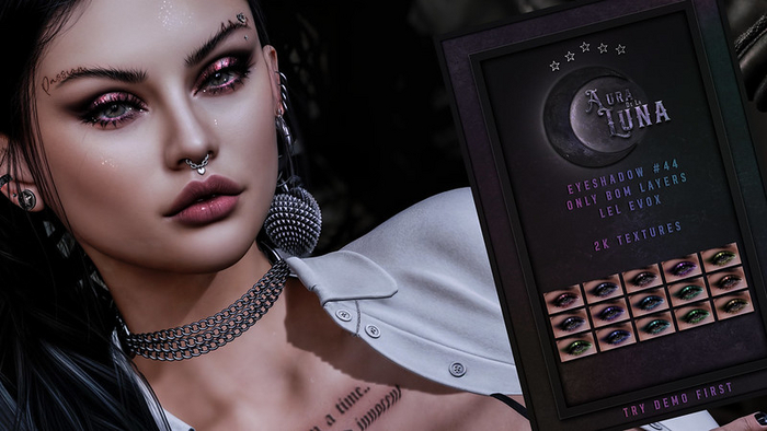 Second Life Marketplace - +Aura De La Luna+ Eyeshadow #44