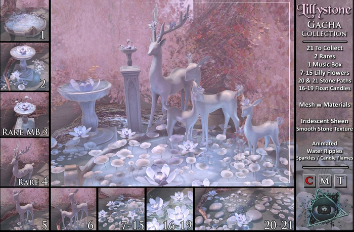 Second Life Marketplace - 17 Candle Flower // Lillystone // 3rd Eye