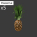 Second Life Marketplace - MyStory Pineapple x 5