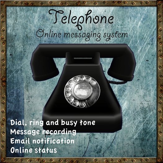 Second Life Marketplace - ZM Phone 100 v1.0