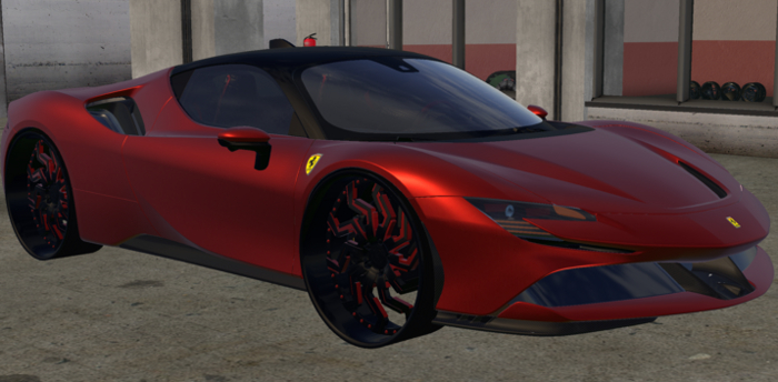 Second Life Marketplace - Imperium-Rarri SF90 Rarri Red