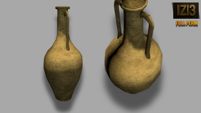 Second Life Marketplace - Ancient Vase - Mesh (1 Impact, Full Perm)