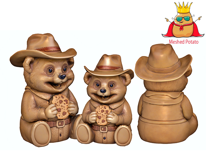 Second Life Marketplace - Meshed Potato Koala Cookie Full Perm