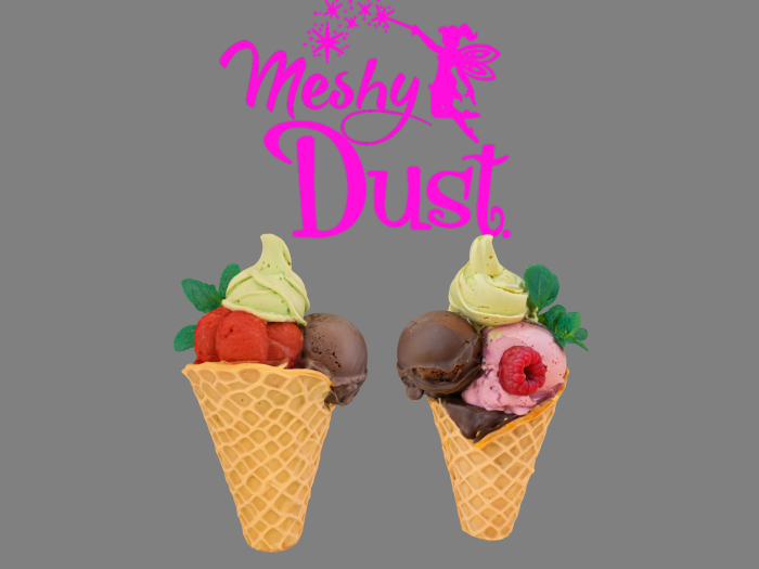 Second Life Marketplace - Waffle Ice Cream Cone FULL PERM