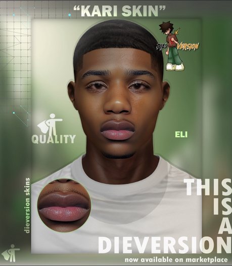 Second Life Marketplace - /DV/ Kari Skin (Eli)