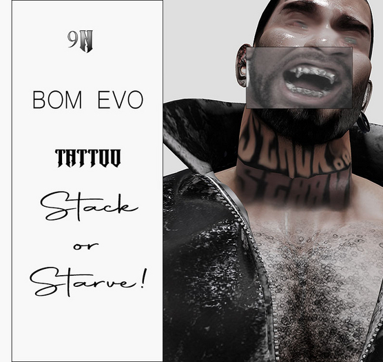 Second Life Marketplace - 9N - STACK starve EVO
