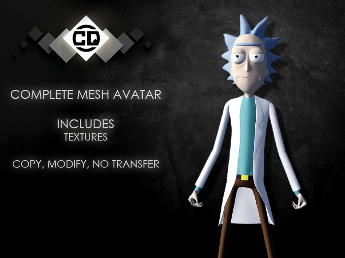 Second Life Marketplace - .:CQ:. Rick Bento Avatar