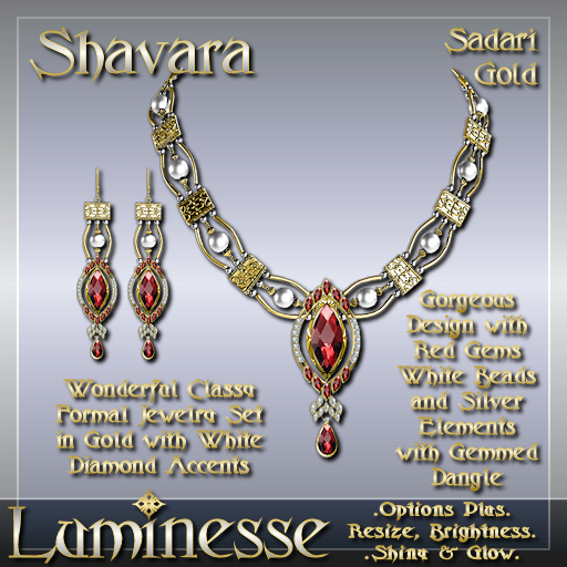 Second Life Marketplace - * * PROMO * * SHAVARA Sadari Necklace ...