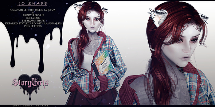Second Life Marketplace - Story Girls - Jo Shape BILLIE EVOX 4.0