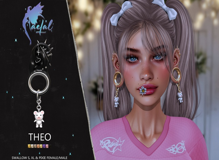 Second Life Marketplace - FaeTal - Theo - Swallow S, XL & Pixie Female
