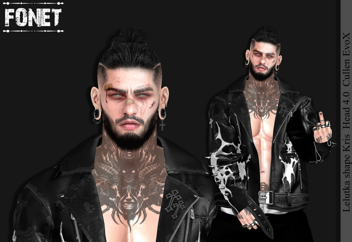 Second Life Marketplace - Lelutka shape Kris Head 4.0 Cullen EvoX