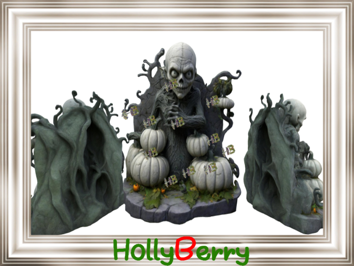 Second Life Marketplace - HB: Stone Halloween Skeleton FuLL PERM