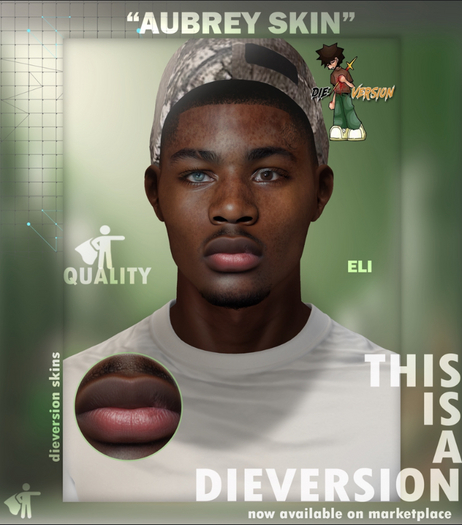 Second Life Marketplace - /DV/ Aubrey Demo Skin (Eli)