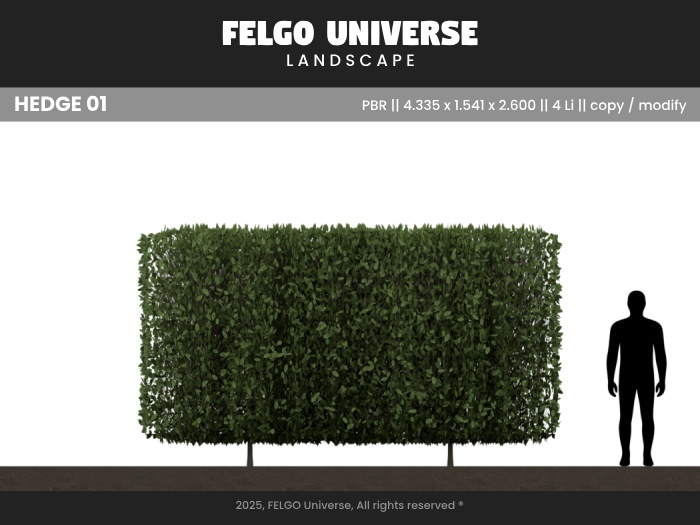 Second Life Marketplace - FELGO Universe // Hedge 01