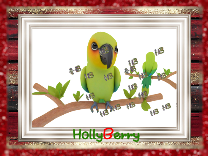 Second Life Marketplace - HB: Parrot Bird Branch FuLL PERM