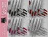 Second Life Marketplace - Dynasty - TEXTURE Nails BENTO - N19 (JEWEL)