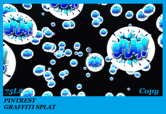 Second Life Marketplace - PARTICLE GRAFFITI SPLAT