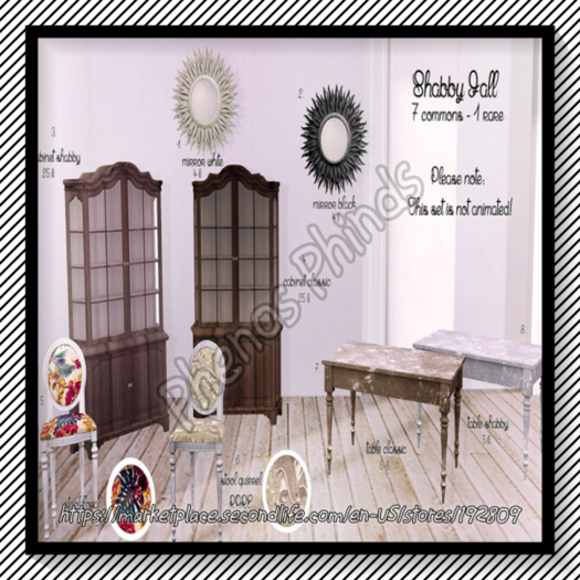 Second Life Marketplace - Glam Affair - Mirror White RETIRED GACHA