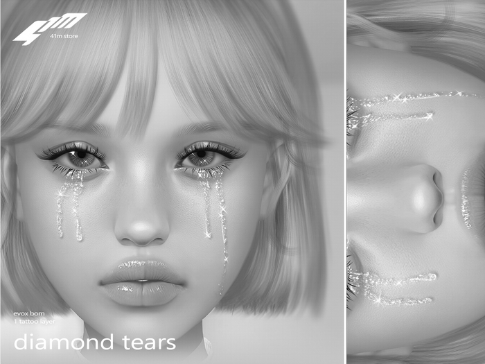 Second Life Marketplace - (DEMO) 41m / Diamond Tears / EvoX