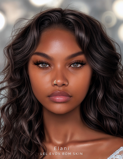 Second Life Marketplace - P.Y.T Elani Skin (LELUTKA EVO-X) BROWNIE