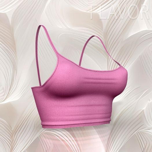 Second Life Marketplace - Pink Min Tank Top Waifu