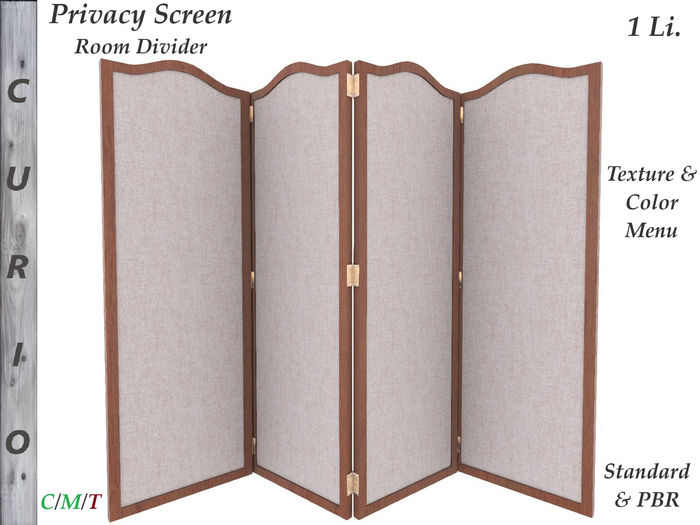Second Life Marketplace - Privacy Screen - Room Divider