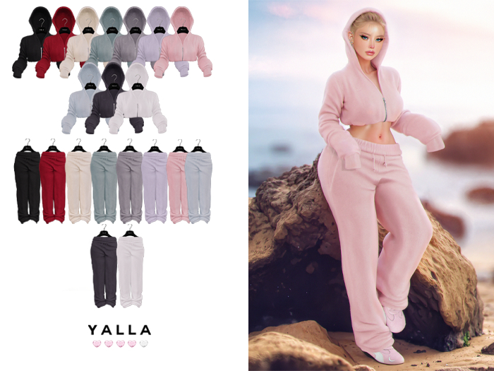 Second Life Marketplace - #Unpack me! YALLA ~ Laura Collection [MEGAPACK]