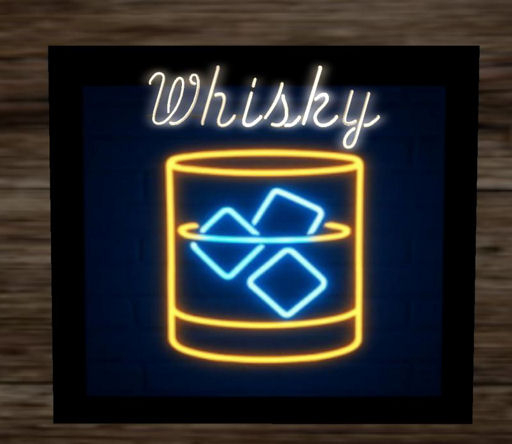 Second Life Marketplace - Whisky Neon Sign