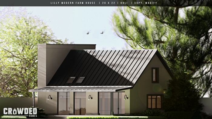 Second Life Marketplace - Crowded Homes ~ Lilly Modern Farm House