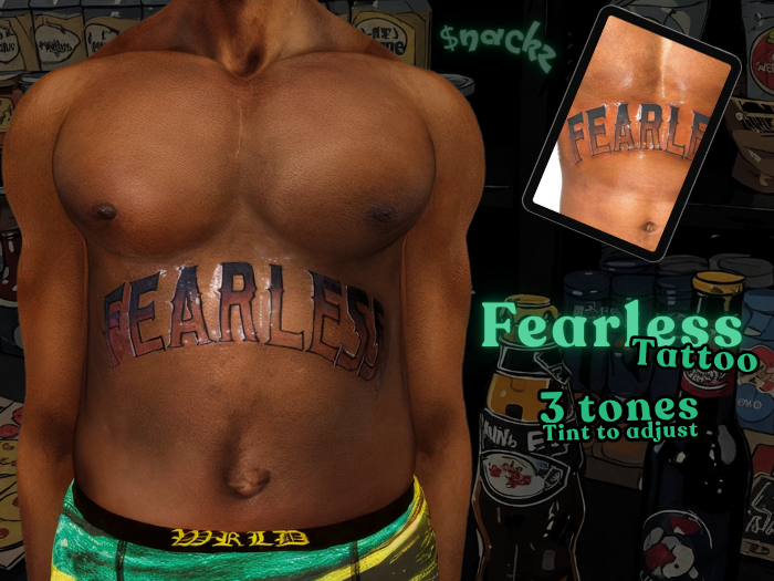Second Life Marketplace - FEARLESS Tattoo