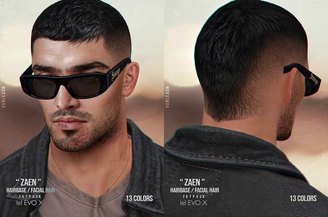 Second Life Marketplace - UNLEASH - Zaen hairbase Fatpack // Evox