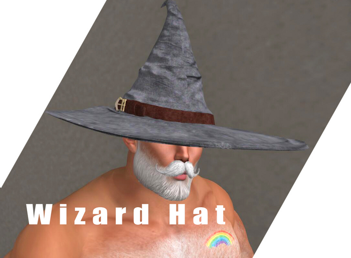 Second Life Marketplace - Wizard Hat - High LOD & Quality Details ★ HD ...