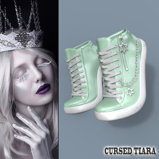 Second Life Marketplace - Mint Tippie Sneakers LaraX