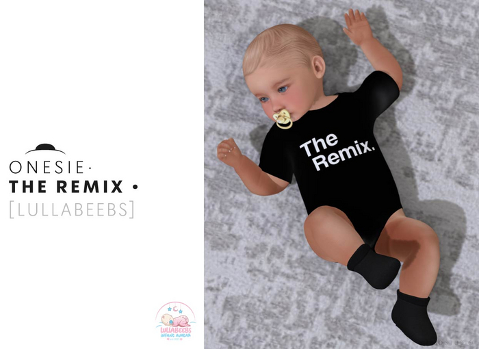Second Life Marketplace - CIELO STUDIO - Onesie REMIX BLACK (Lullabeebs)