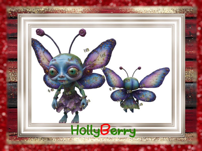 Second Life Marketplace - HB: Butterfly Goblin Statue FuLL PERM